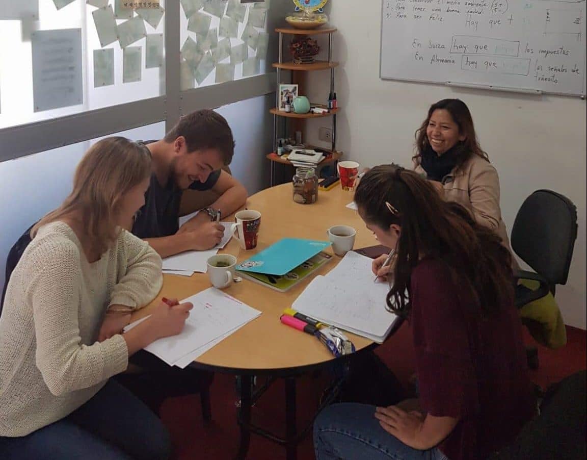 Spanish lessons in Cusco beore you start your volunteer work